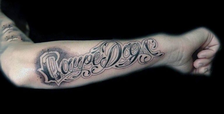 40 Ultimate Ambigram Tattoo Ideas - Mirrored Tattoo Designs