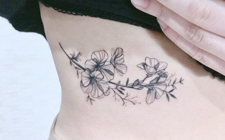 60 Delicate Floral Tattoo Designs Ideas for Girls | Beautiful Flower ...