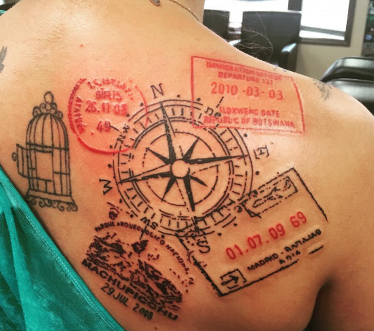 80 Best Travel Tattoo Designs in 2024 | Traveling Tattoos Ideas