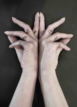 100 Best Inner & Side Finger Tattoos with Meaning [2024 Designs]