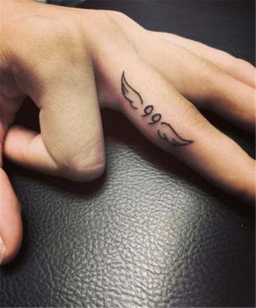 100 Best Inner & Side Finger Tattoos with Meaning [2024 Designs]