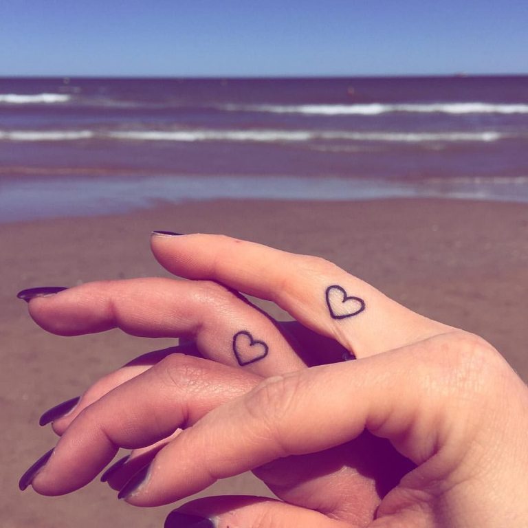 100 Best Inner & Side Finger Tattoos with Meaning [2024 Designs]