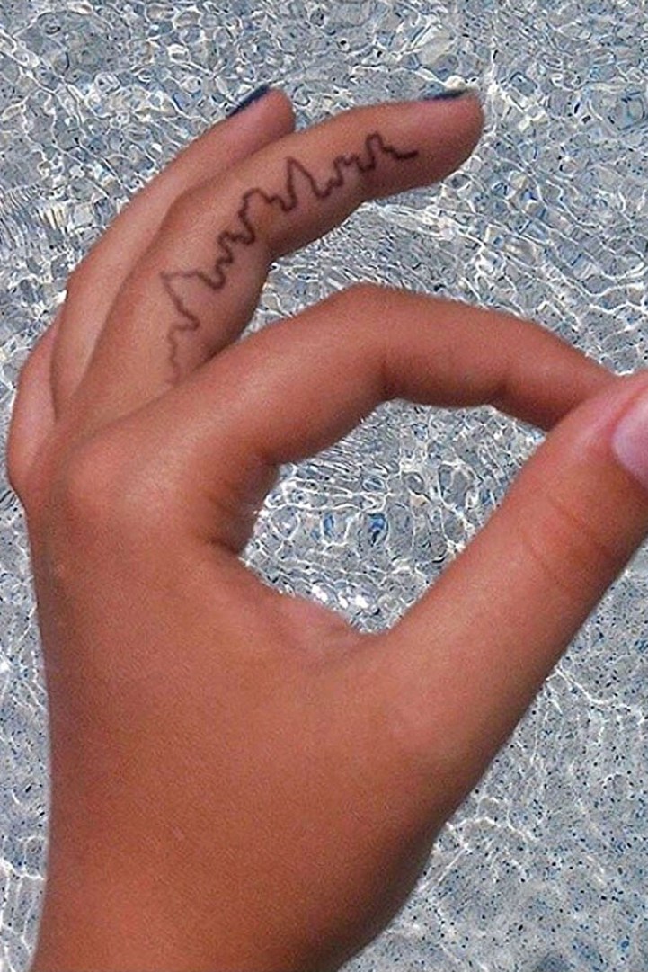 100 Best Inner & Side Finger Tattoos with Meaning [2024 Designs]