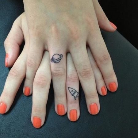 100 Best Inner & Side Finger Tattoos with Meaning [2024 Designs]