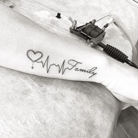 85+ Heartbeat Tattoo Designs (2024) with Brilliant Combinations