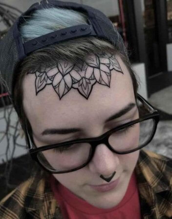 40 Hardcore and Creative Head Tattoo Ideas [2024 Designs]
