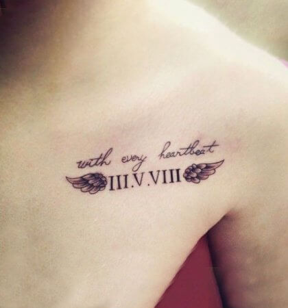 60 Best Roman Numeral Tattoo Designs [Top Ideas 2024]