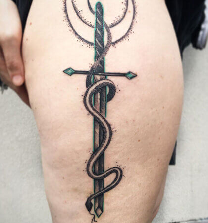 50 Sharp Sword Tattoo Designs | Symbolism of Warriors