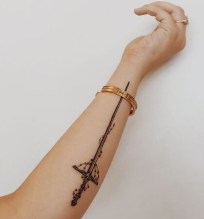 50 Sharp Sword Tattoo Designs | Symbolism of Warriors