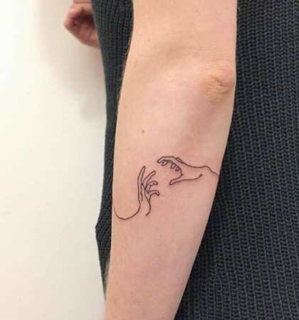 25+ Cool Stick and Poke Tattoo Ideas | Everything You Need to Know