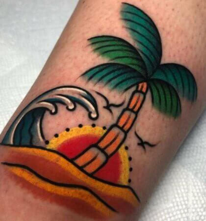30+ Latest Rising Sun Tattoo Designs and Their Meaning