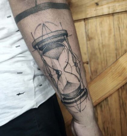 Top 55 Amazing Hourglass Tattoo Ideas [Latest Designs 2024]
