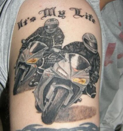 30 Top Biker Tattoo Ideas | Tattoos for Hardcore Bike Rider
