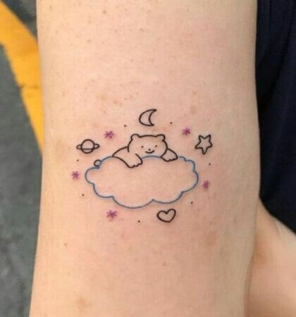 55 Top Outline Tattoo Ideas For Men and Women | Latest Designs