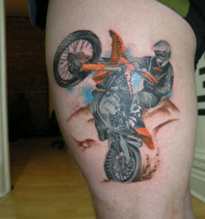 30 Top Biker Tattoo Ideas | Tattoos for Hardcore Bike Rider