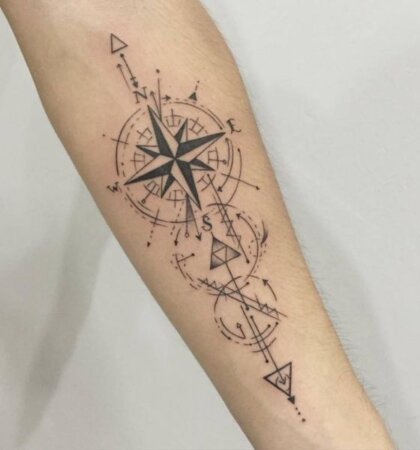 50 Stunning Compass Tattoo Design Ideas [Best of 2024]