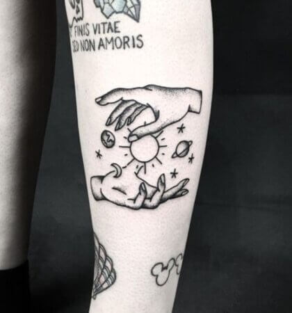 55 Top Outline Tattoo Ideas For Men and Women | Latest Designs