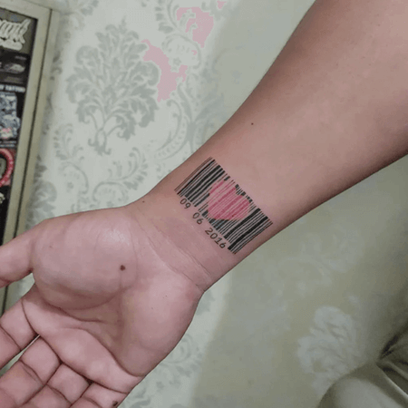 20 Meaningful Barcode Tattoo Designs You Should Consider