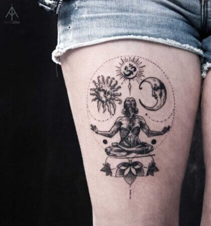 35 Powerful Spiritual Tattoo Designs and their Deep Meaning