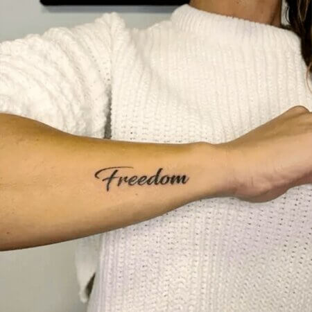25 Symbolic Freedom Tattoo Ideas That Represent Strength