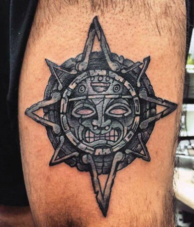 45 Mind-Blowing Aztec Tattoo Meaning Design & Ideas