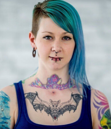 A Body with Piercing and Tattoo is a Fashionable Work of Art