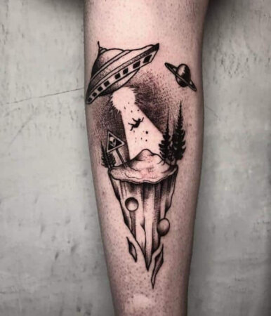Best 30+ Alien Tattoo Design and Ideas [Inspiration Guide]