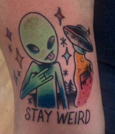 Best 30+ Alien Tattoo Design and Ideas [Inspiration Guide]