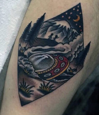 Best 30+ Alien Tattoo Design and Ideas [Inspiration Guide]