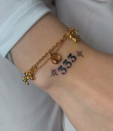 30+ Spiritual Angel Number Tattoo Ideas with Meaning