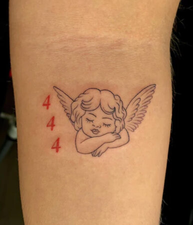 30+ Spiritual Angel Number Tattoo Ideas with Meaning