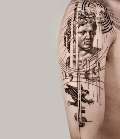 Greek Tattoo: Astrology and Zodiac Sign Tattoos
