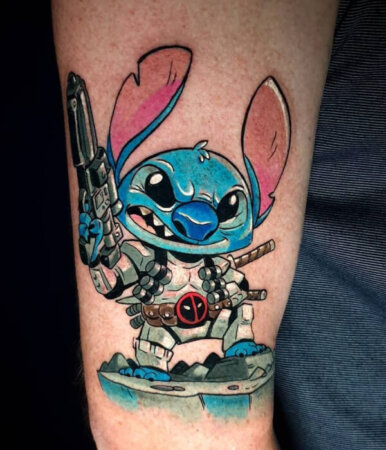 30 Colorful Cross Stitch Tattoo Ideas and Designs