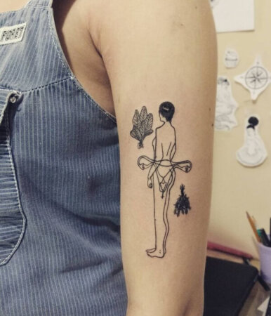 25 Womb Tattoos Symbolizing the Miracle of Creation