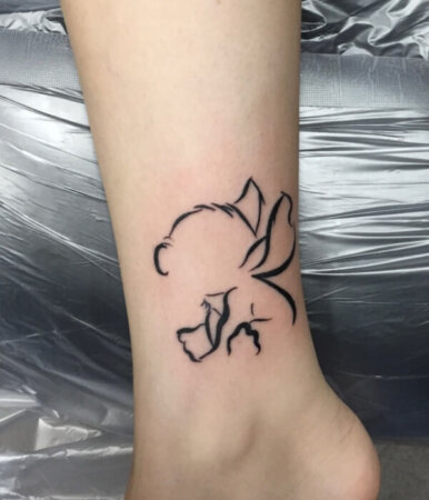 30 Colorful Cross Stitch Tattoo Ideas and Designs