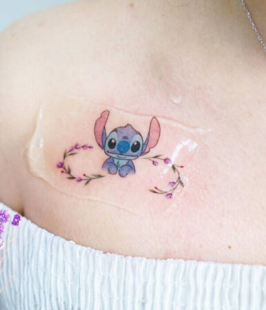 30 Colorful Cross Stitch Tattoo Ideas and Designs