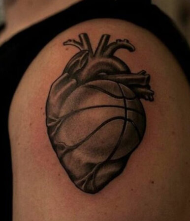50+ Amazing Basketball Tattoo Ideas and Designs with Meaning