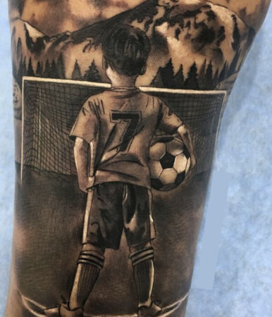 32+ Best Football Tattoo Ideas and Designs For Football Lovers