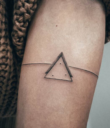 Top 50 Triangle Tattoo Designs with Meanings