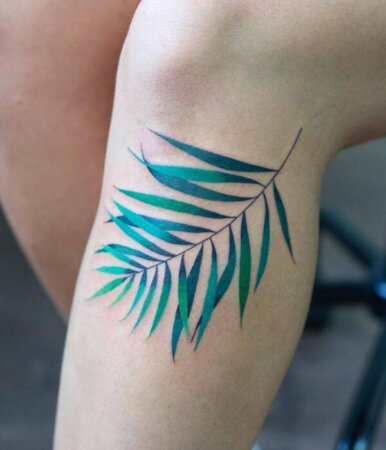 35 Beautiful Leaf Tattoo Ideas with Meanings