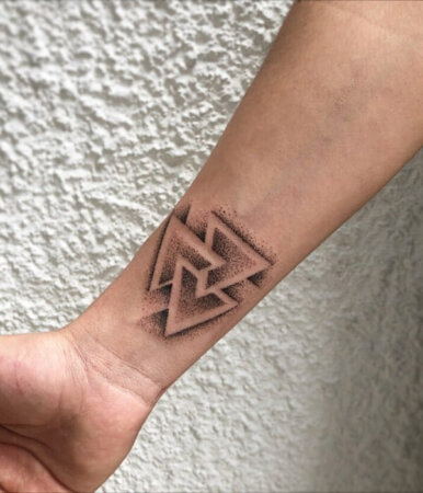 Top 50 Triangle Tattoo Designs with Meanings