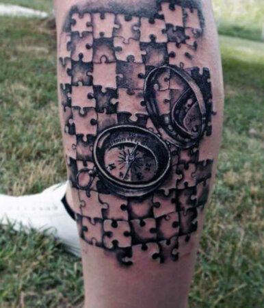 25 Best Puzzle Piece Tattoo Ideas With Meaning