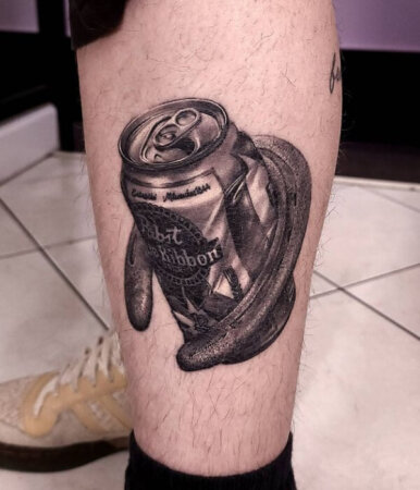 40 Best Beer Can Tattoo Designs with Meanings and Ideas