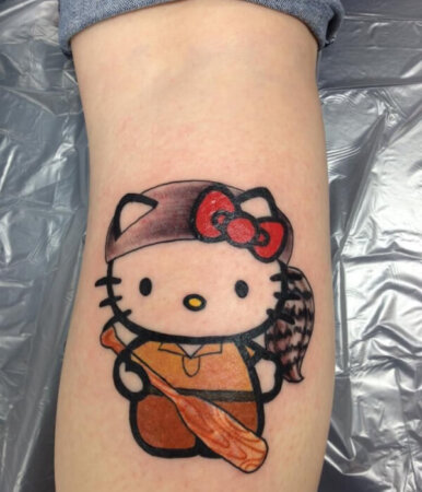 50+Best Hello Kitty Tattoo Designs with Meanings