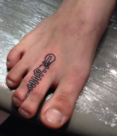 Discover 45 Zipper Tattoo Designs, Ideas withMeaning