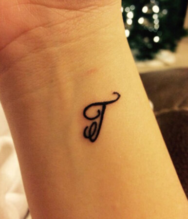 20 Fancy T Letter Tattoo Designs And Ideas in 2024