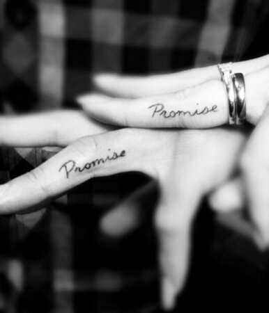 100 Best Inner & Side Finger Tattoos with Meaning [2024 Designs]