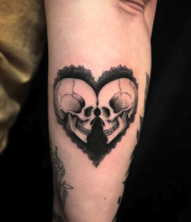 Unique Black Heart Tattoo Designs For Your Next Ink