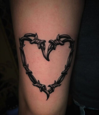 Unique Black Heart Tattoo Designs For Your Next Ink