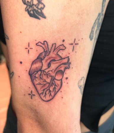 Unique Black Heart Tattoo Designs For Your Next Ink